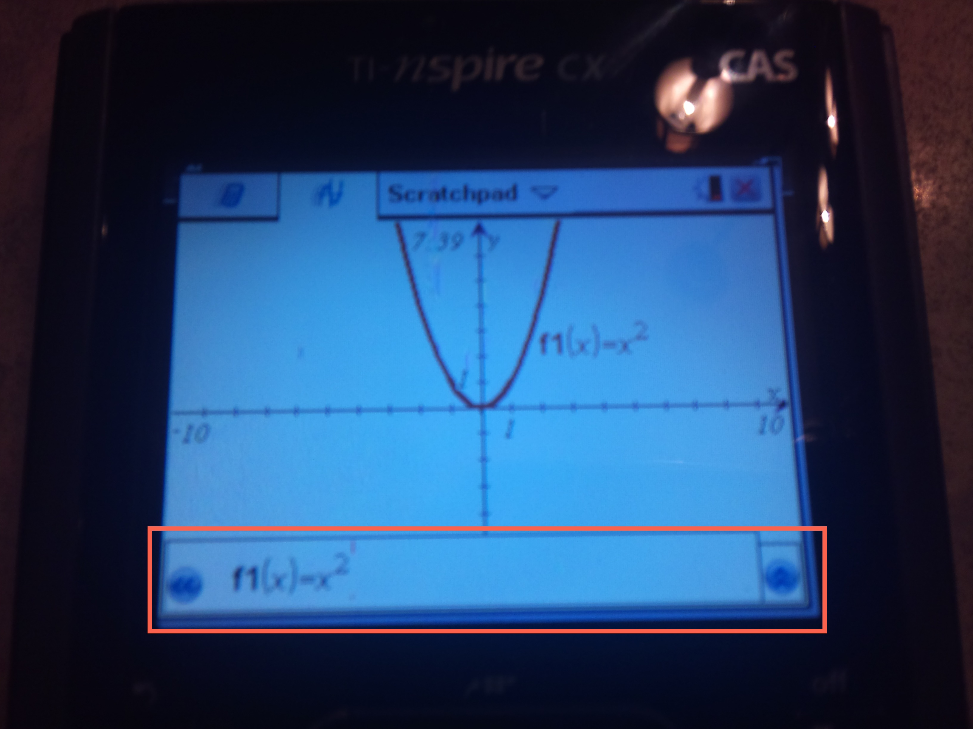 Graphing On A TI Nspire CX CAS Scientific Graphing Calculator The